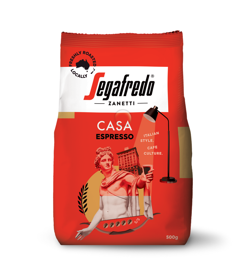Segafredo Zanetti Espresso Casa Speciality Roasted Coffee 500g Beans ...